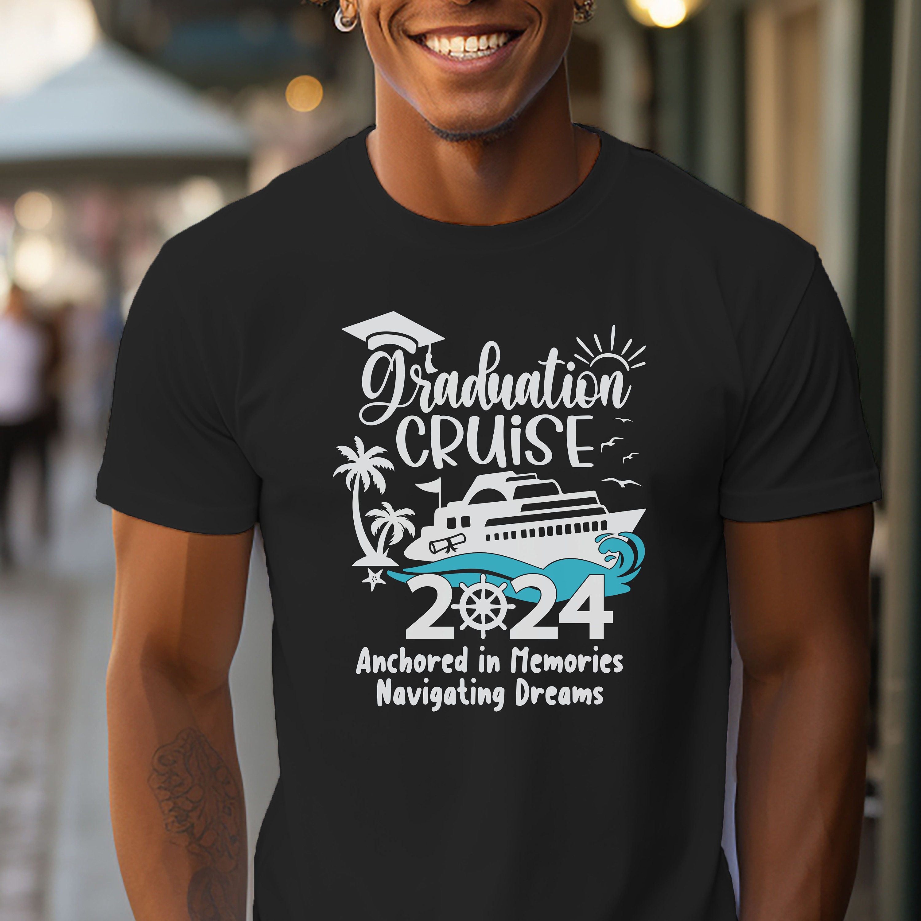 Graduation Cruise 2024 Personalized Custom Unisex Jersey Short Sleeve ...