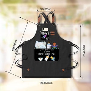 Funny New Dad Gift Daddy Tool Kit Apron for Daddy Baby Shower Gift New ...