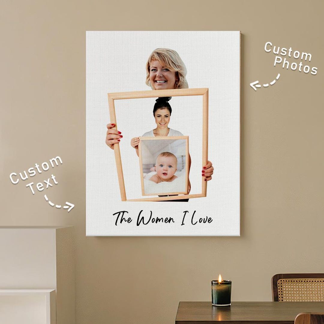 The Three/ Four/ Five Ages of the Generations Painting Custom Photo ...