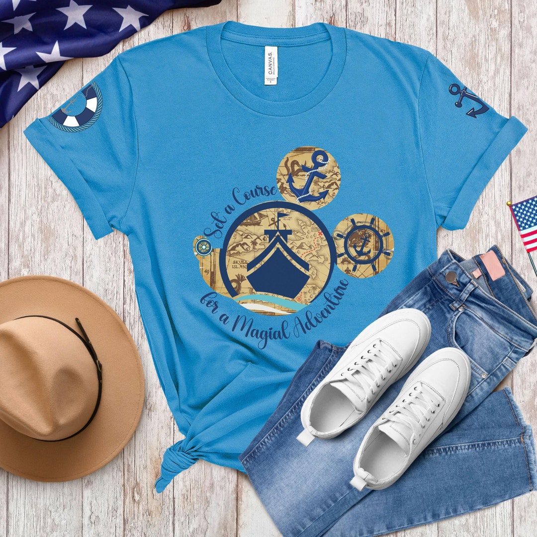 Custom Mickey's Magical Adventure Cruise Shirt Jersey Short Sleeve Tee ...