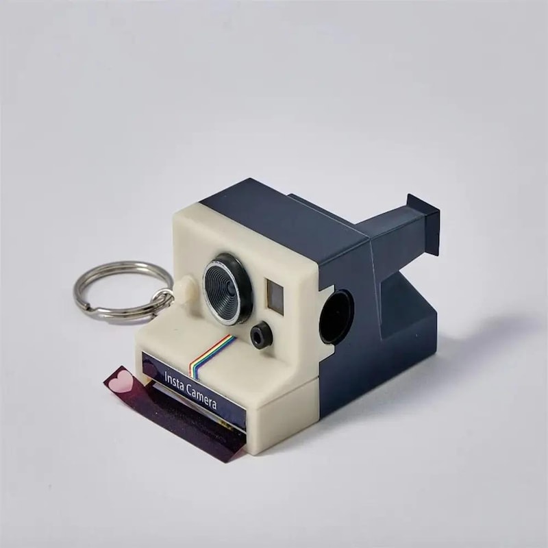 Camera Keychain - Etsy