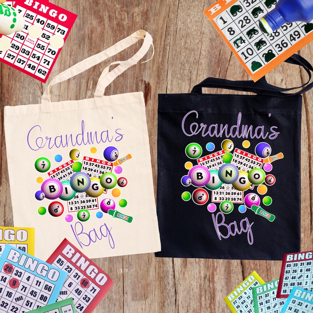 Personalized Bingo Name Gift Bag, Bingo Queen Gift, Box Game Gift ...