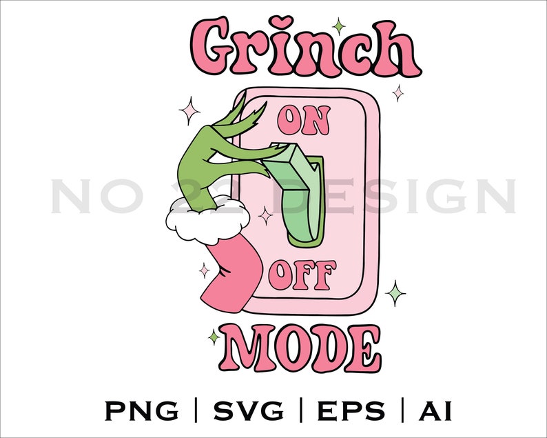 Pink Grinch - Svg, 300 PPI Png, Eps, and Ai Vector Files - Etsy