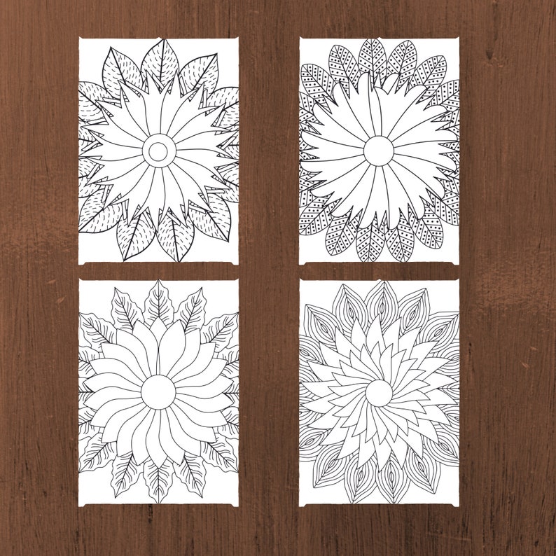 50 Mandalas Coloring Book | PDF | Printable Colorings | Simple Mandalas ...