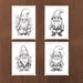 50 Cute Gnome Coloring Page - Coloring Pages for Kids and Adults ...