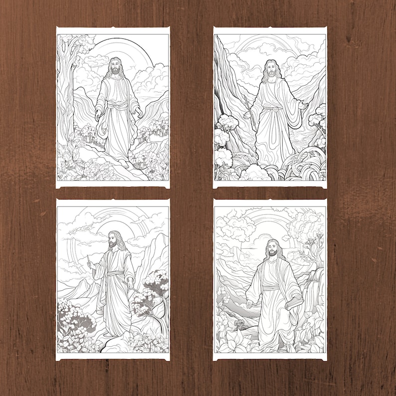 Coloring Pages Christian, Coloring Book for Adults, Christian Coloring ...