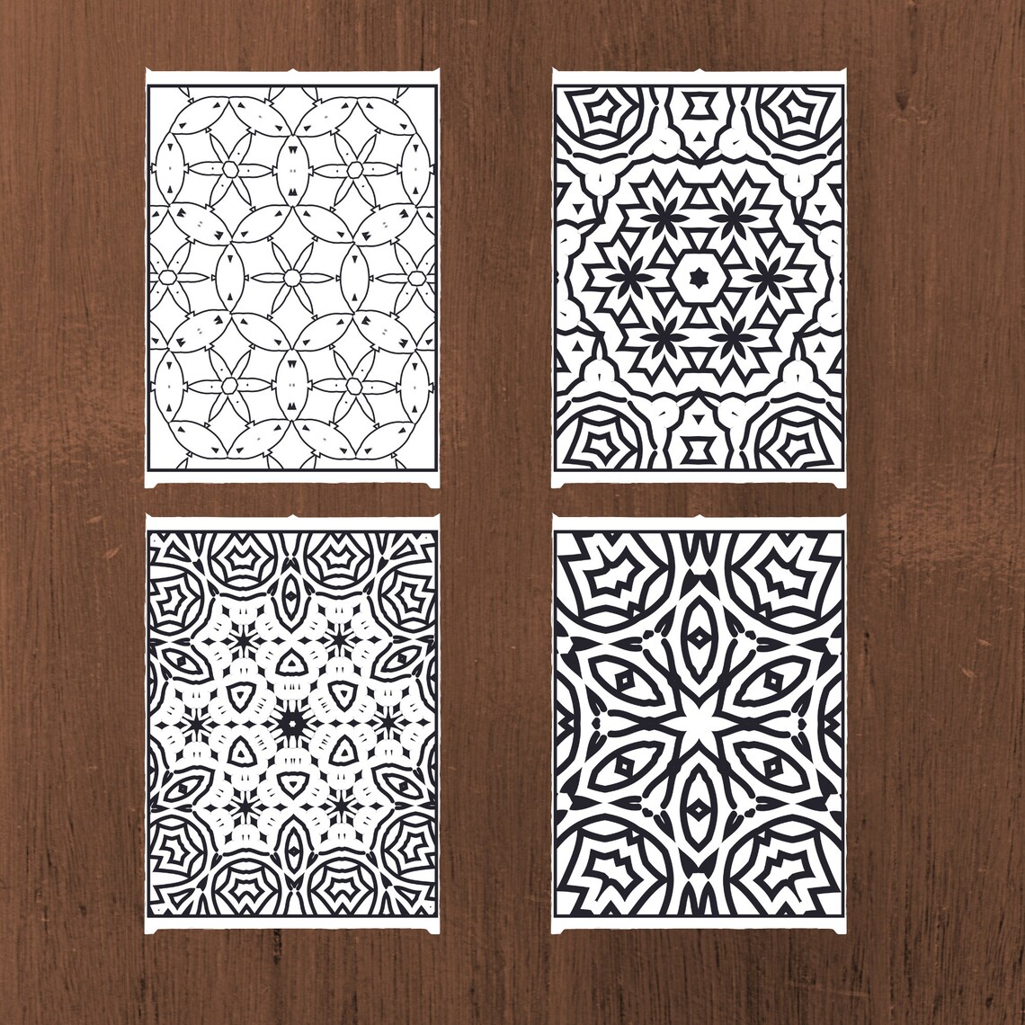 50 Pages Adult Coloring Books, Coloring Pages for Adults, Instant ...