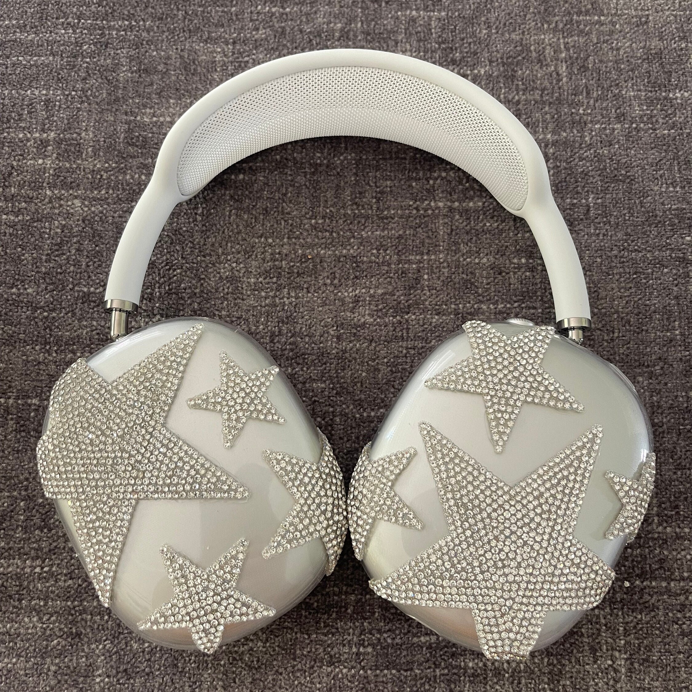 AirPod Max Star Rhinestone Case, Gift for Her Sparkle Headphones ...