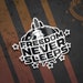 Helldivers Freedom Never Sleeps Black Globe Sticker - Etsy