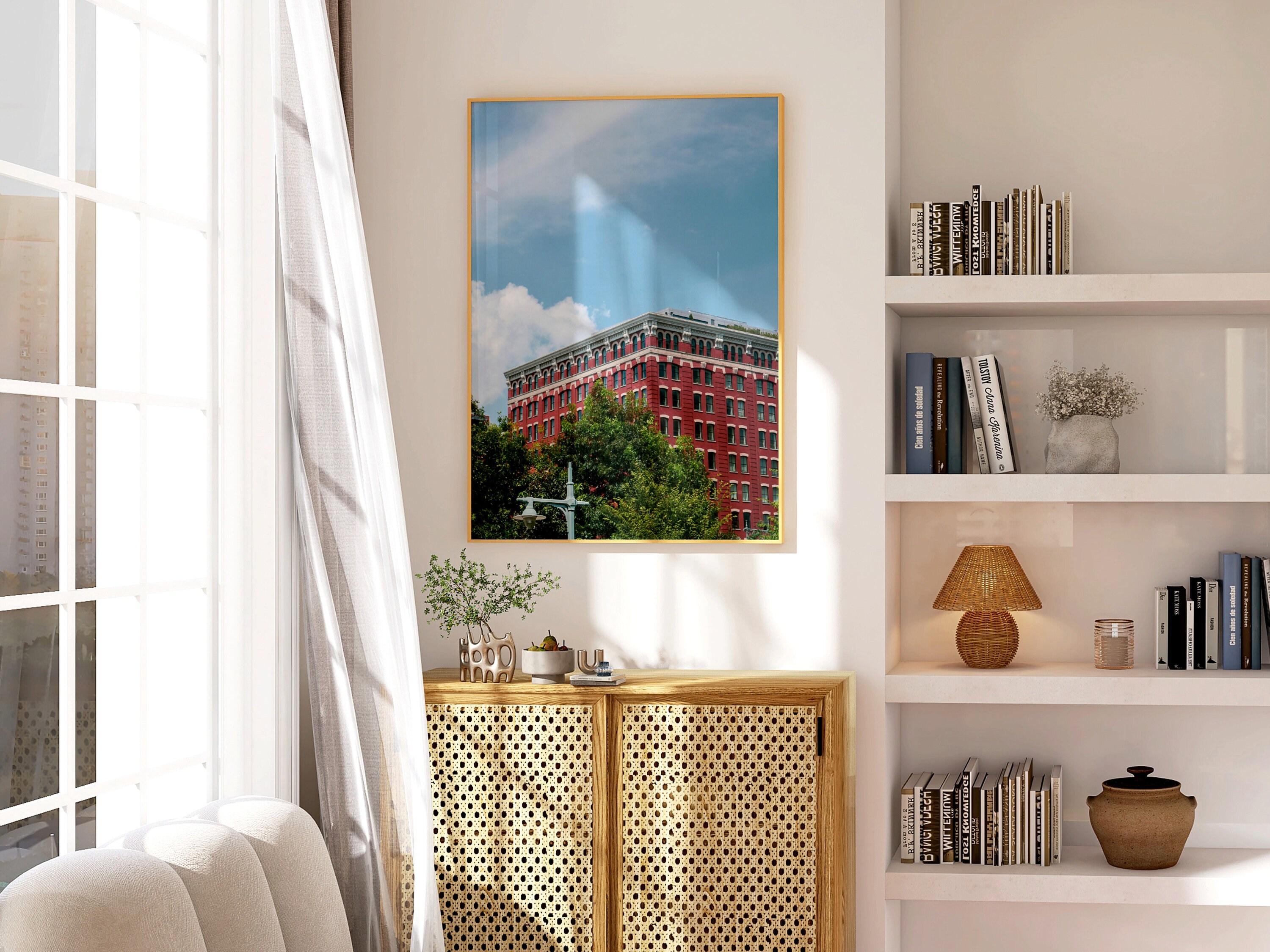 New York Red Brick Building Photo, Digital Download, Soho Manhattan ...