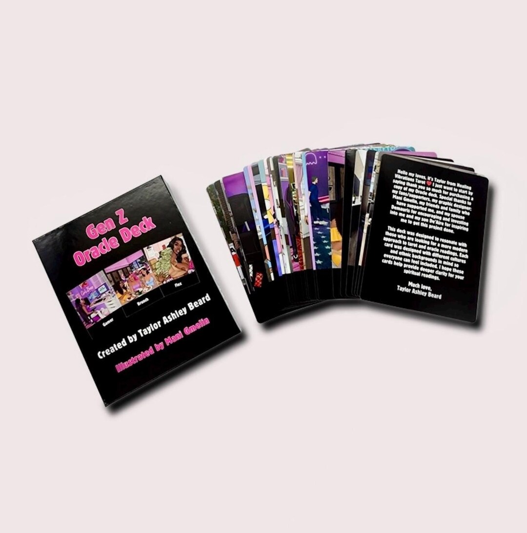 Gen Z Oracle Deck by Taylor Ashley Beard - Etsy