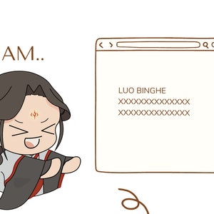 Luo Binghe Vector File - the Scum Villain's Self-saving System (TSVSSS ...