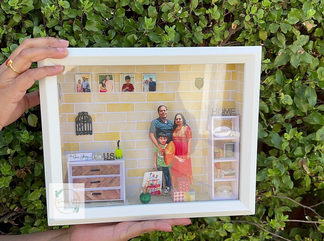 Wall Shadow Box, Shadow Box Frame, Custom Shadow Box, Miniatures Box ...