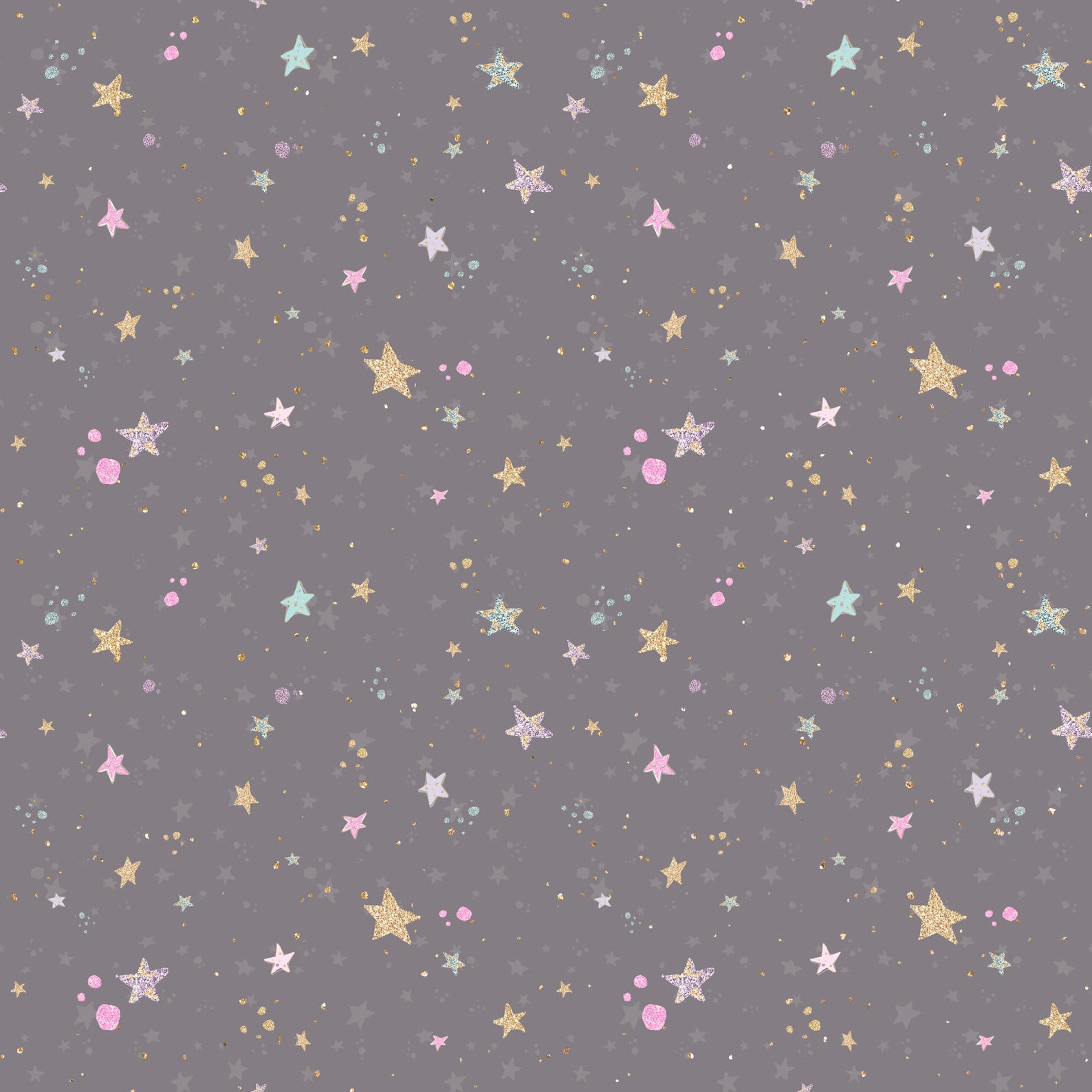 Glitter Stars Fabric, Cotton Twill, by Half Yard - 58" Wide 147 Cm - Etsy