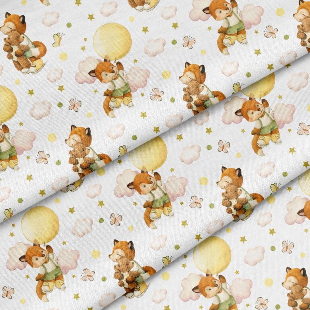 Fox Cotton Twill Fabric for Quilting and Sewing, by Half Yard - 58 ...