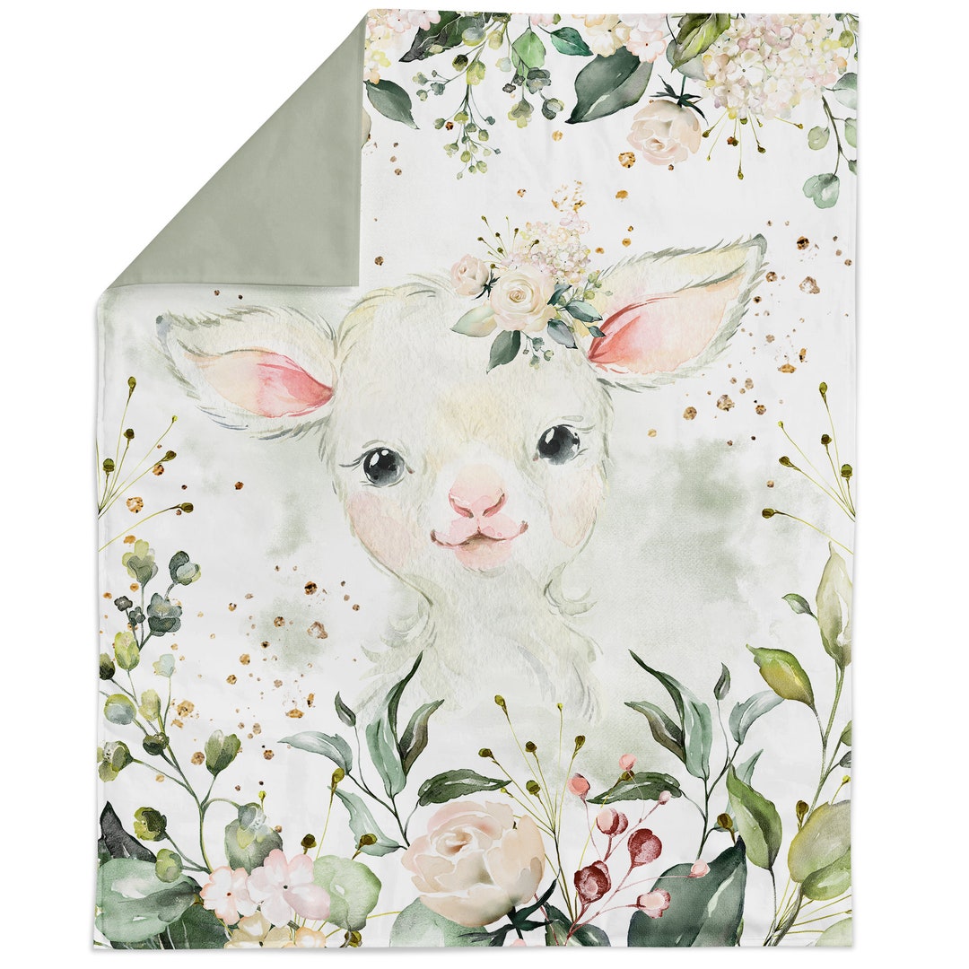 Cute Farm Baby Animals Fabric Panel for Quilting, Cute Sheep Baby ...