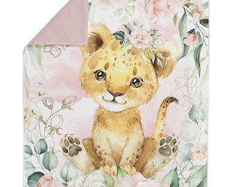 Nursery Baby Lion Fabric Panel - Etsy