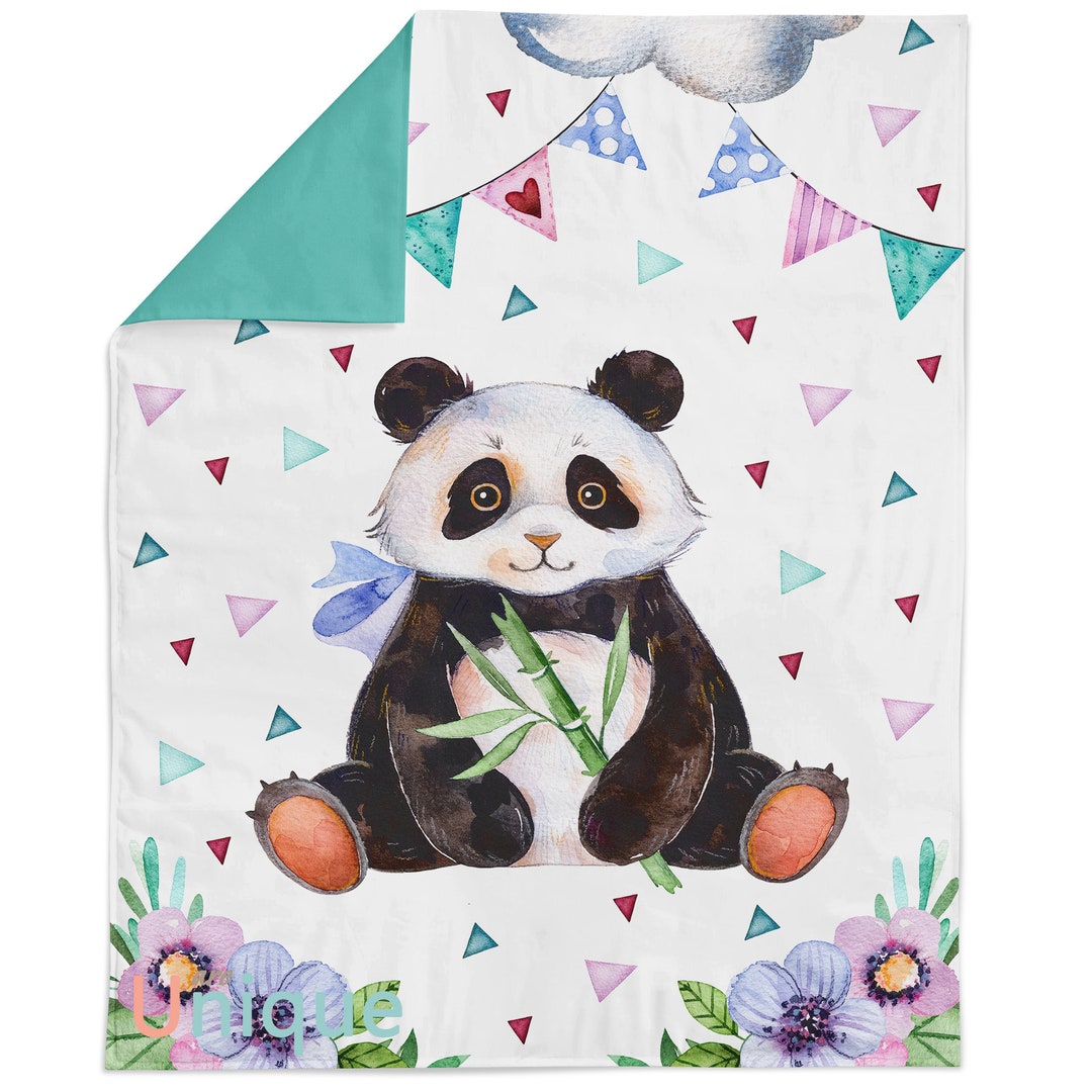 Panda Fabric Panel for Quilting, Panda Fabric, Baby Fabric Panel ...
