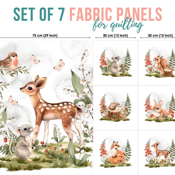 Baby Animals for Quilting - Etsy