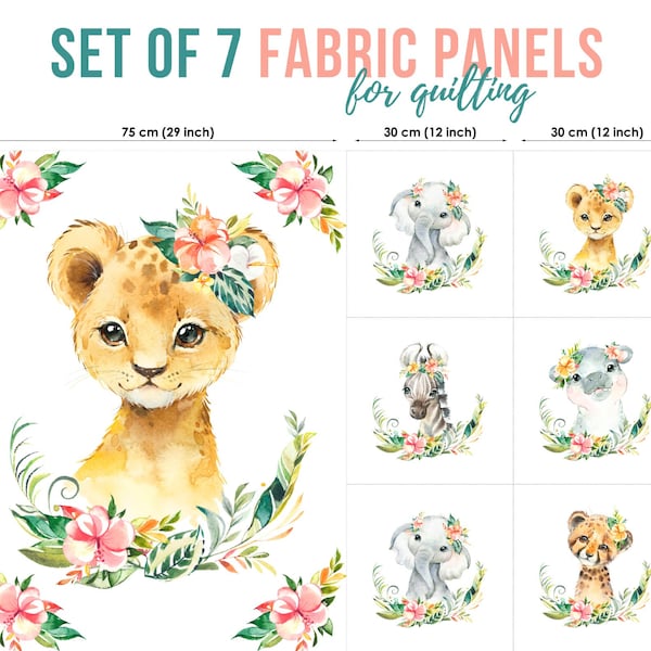 Safari Fabric - Etsy