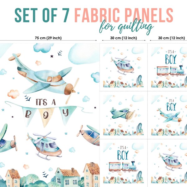 Baby Boy Fabric - Etsy