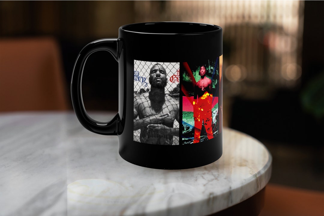 Legendary West Coast Hip-hop Kings Coffee Mug - 11oz - Retro Rap Icons ...