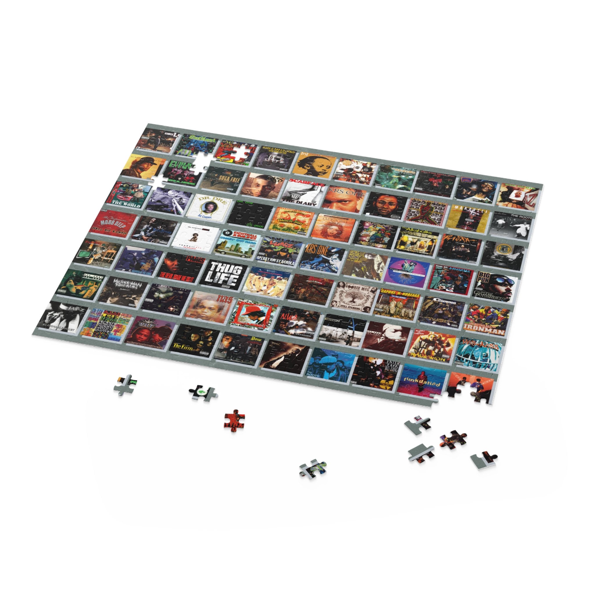 90s Hip-hop Nostalgia Album Cover Puzzle 500-piece Premium Quality ...