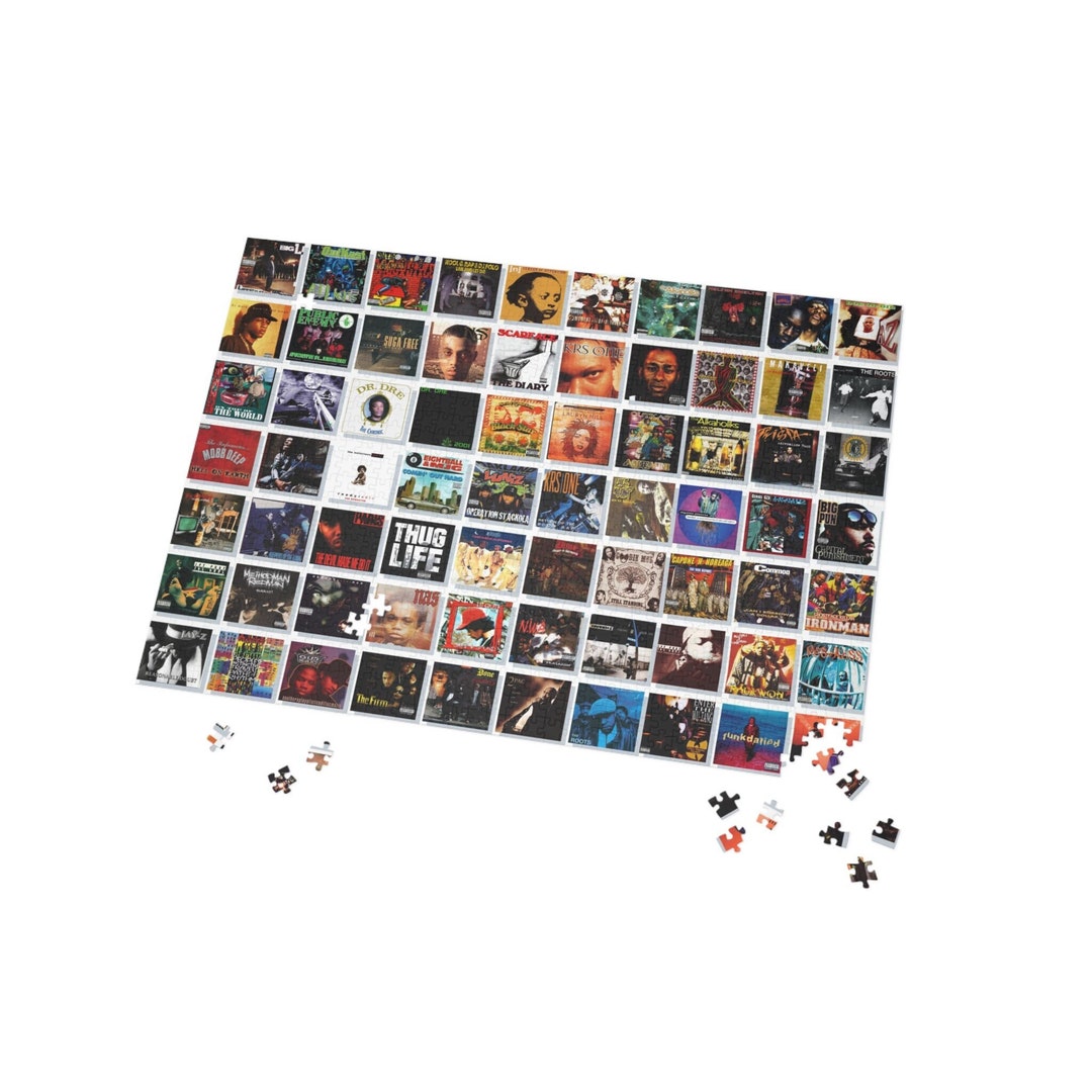 90s Hip-hop Album Cover Puzzle (252, 500, 1000-piece) - Premium Quality ...