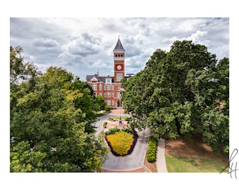 Clemson University, South Carolina - Collegiate Painting, Old Main ...
