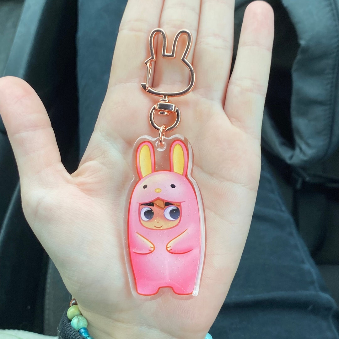 Scott Pilgrim Bunny Acrylic Keychain - Etsy