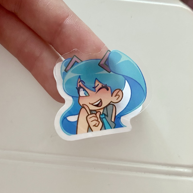 Vocaloid Hatsune Miku Kagamine Rin & Len Chibi Mini Stickers - Etsy