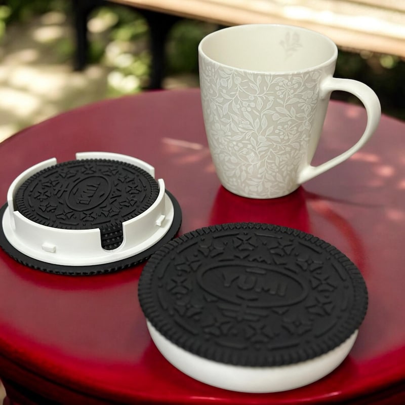 Biscuit Coasters - Etsy UK