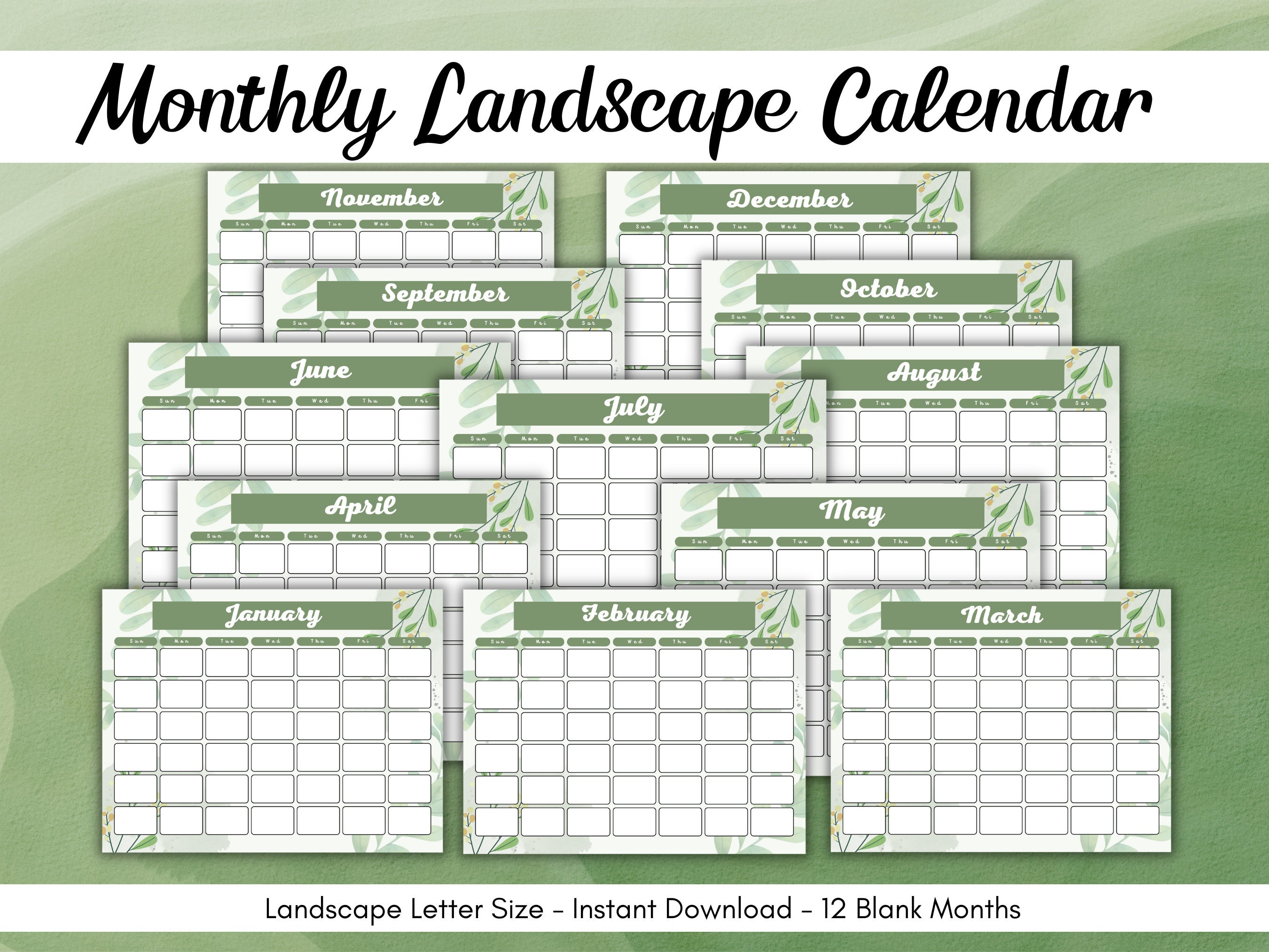 Teacher Journal Printable Teacher Binder Green Planner Affirmations ...