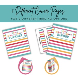 Home Management Binder Printable | Home Maintenance Binder | Home ...