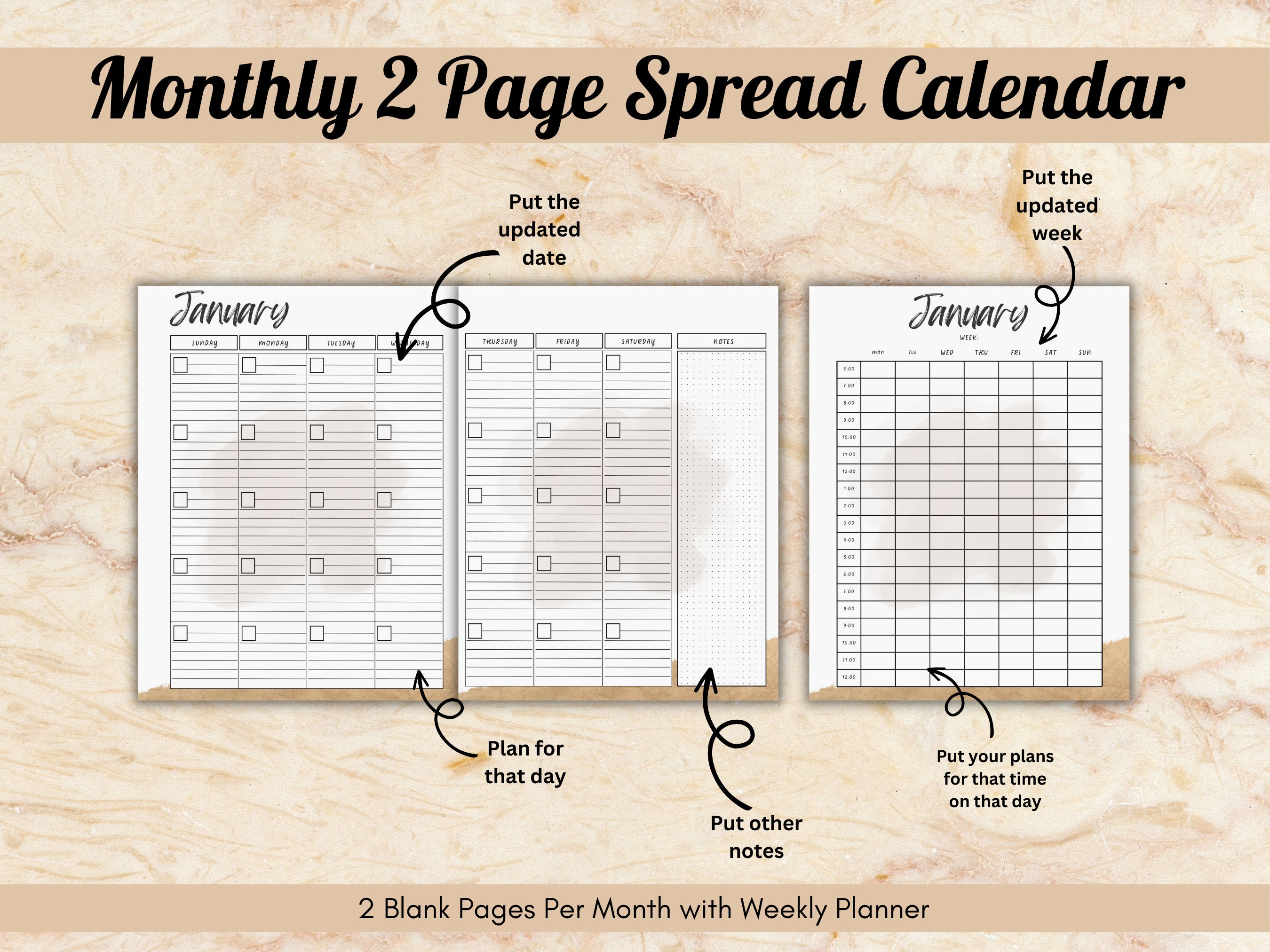 PTA Leader Planner Printable PTA Leader Binder Undated - Etsy