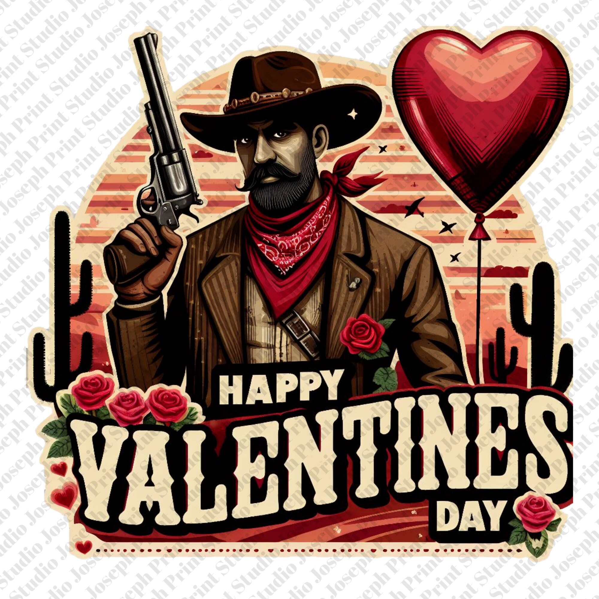 Cowboy Valentine's Day, Funny Valentine Day, Valentine S Day Gift for ...