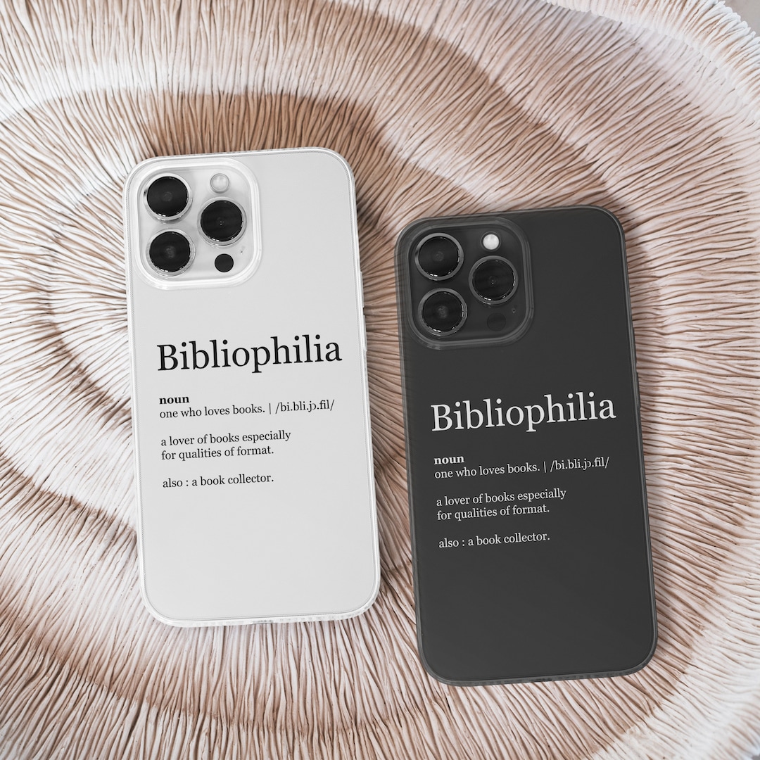 Bibliophilia Magsafe Phone Case | Book Lover Phone Cover | Booktok ...