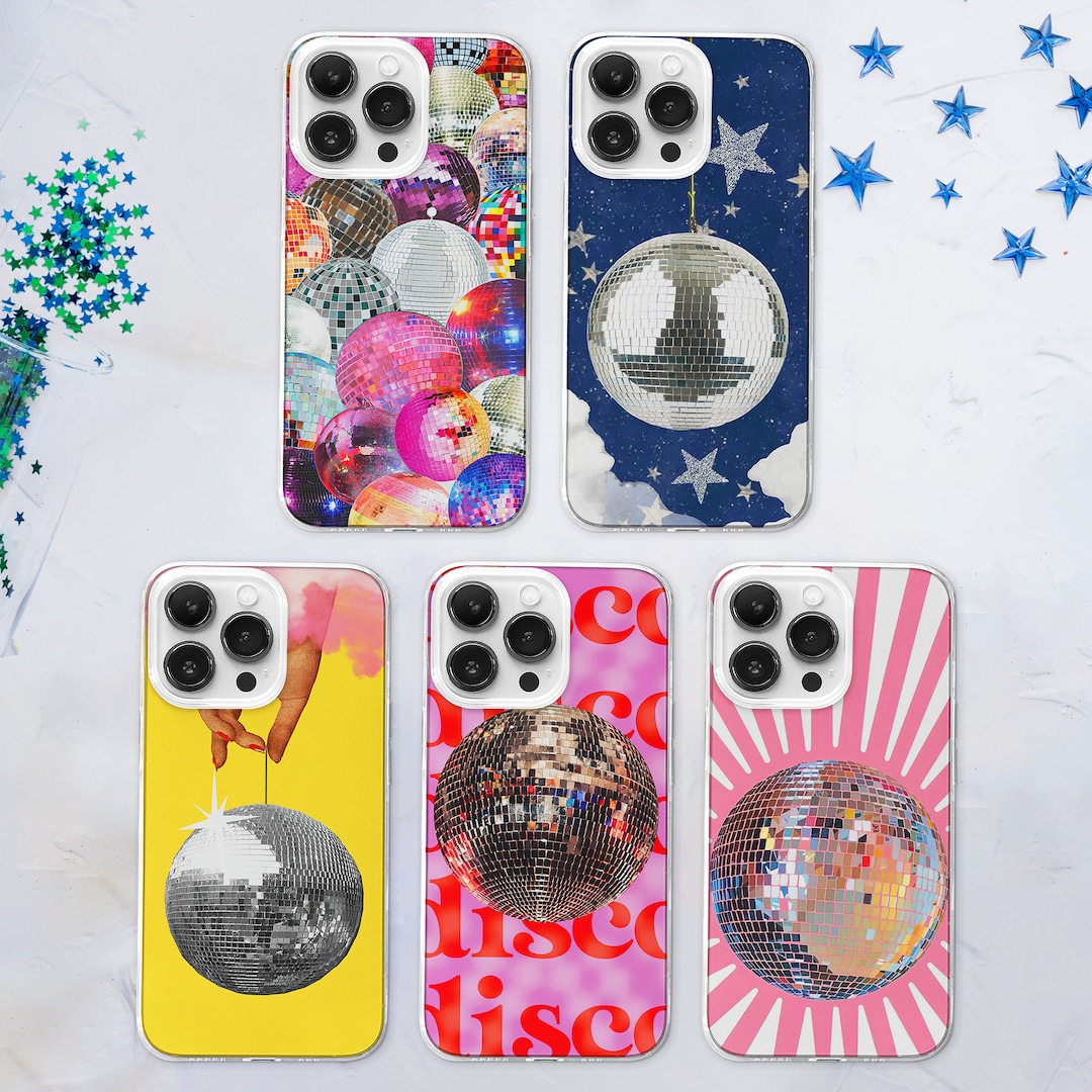 Mirrorball Disco Inspired Magsafe Phone Case | Shimmer Discoball Phone ...