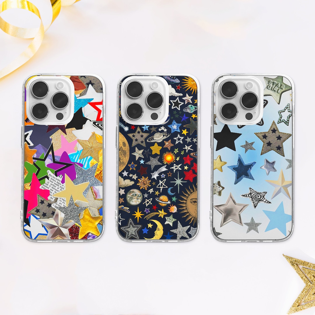 Aesthetic Shimmer Stars Magsafe Phone Case | Midnight Star Inspired ...