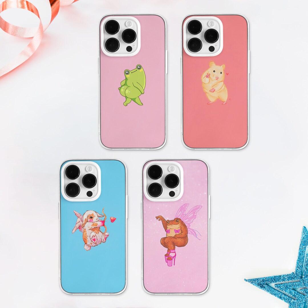 Cute Frog Meme Magsafe Phone Case | Kawaii Guinea Pig Phone Cover | Pet ...