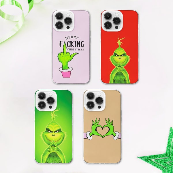 Funny Grinch Case - Etsy