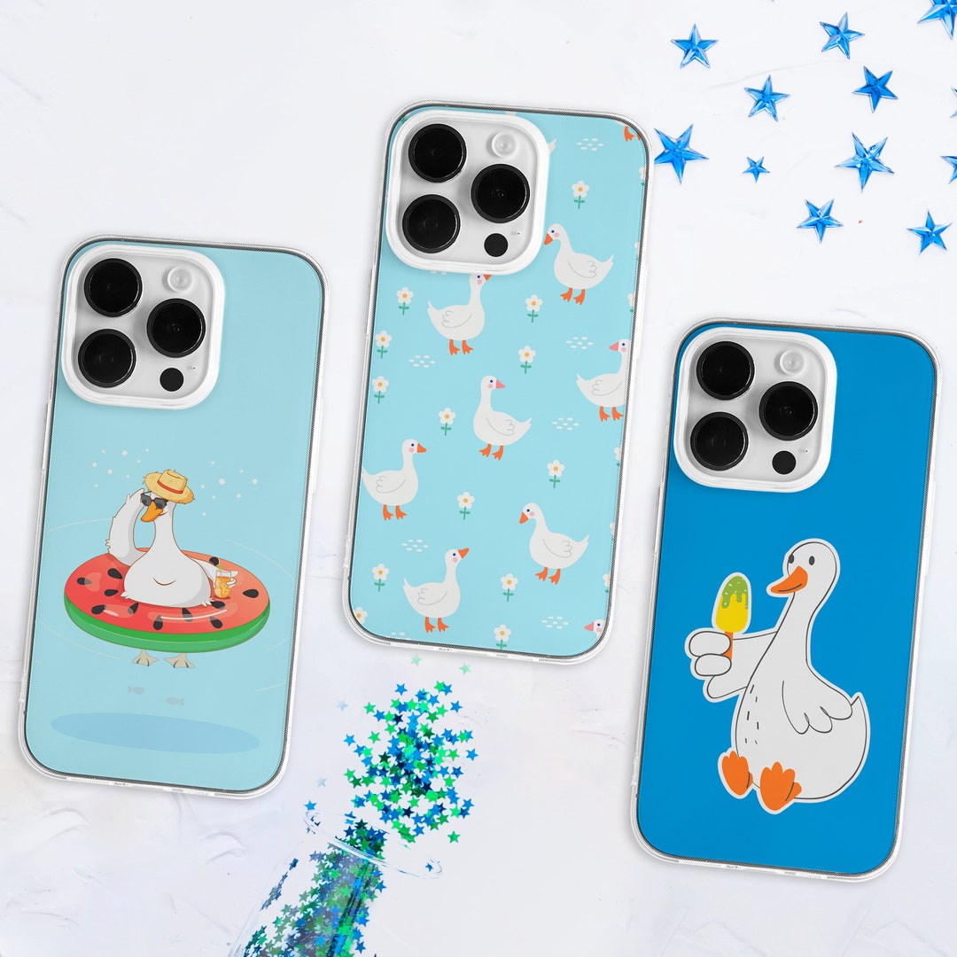 Funny Cute Duck Magsafe Phone Case | Rubber Duck Meme Cover | Goose ...