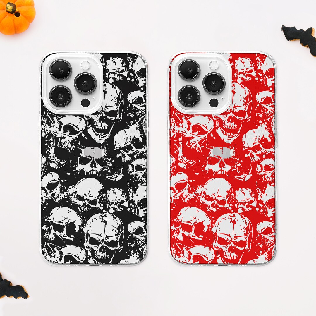 Dark Grunge Aesthetic Magsafe Phone Case | Gothic Skull Phone Cover ...