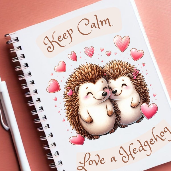 Hedgehog Journal - Etsy