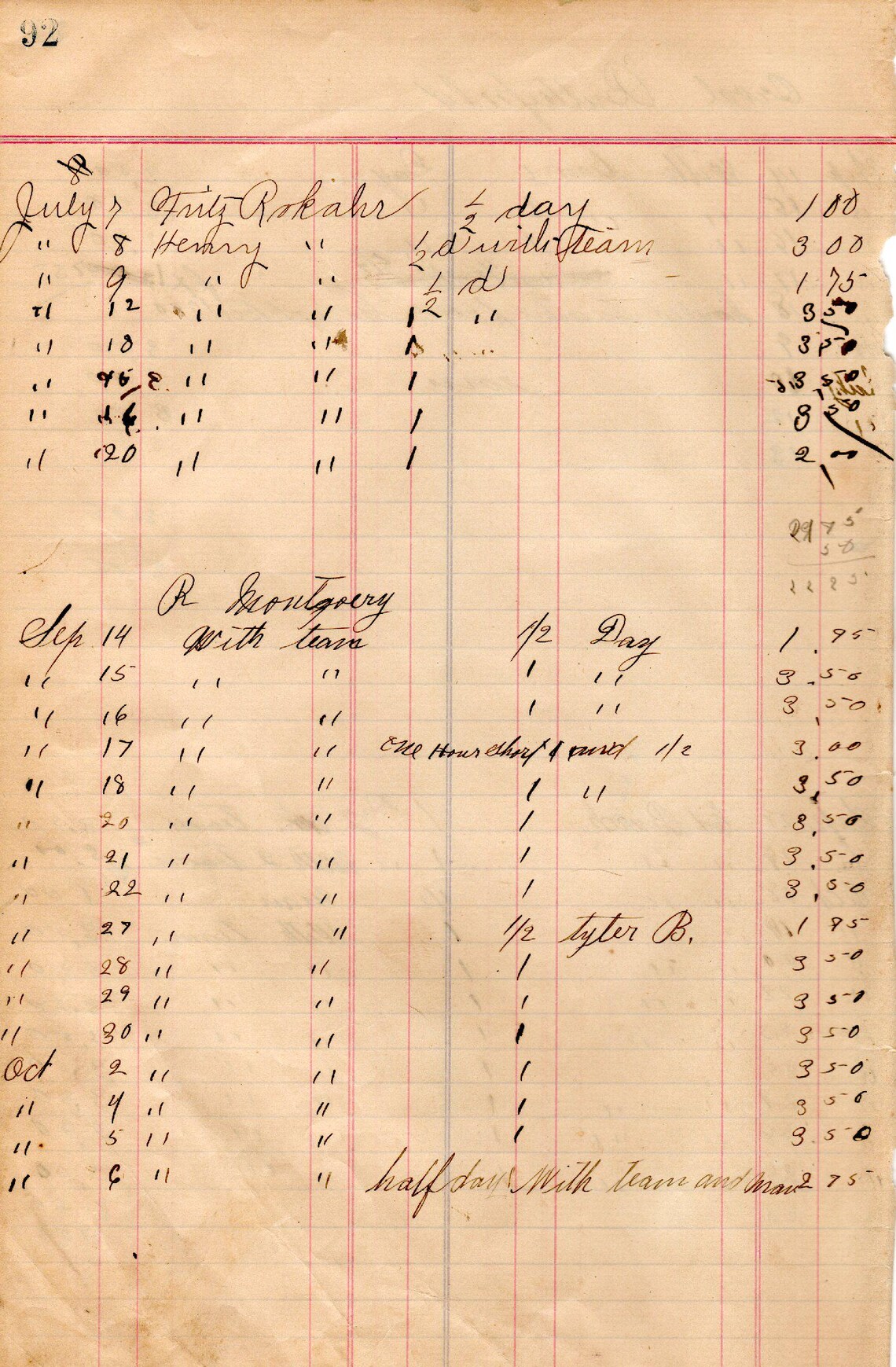 Antique Ledge Pages From the Early 1900's Kit 2 / 17 Sheets / Digital ...