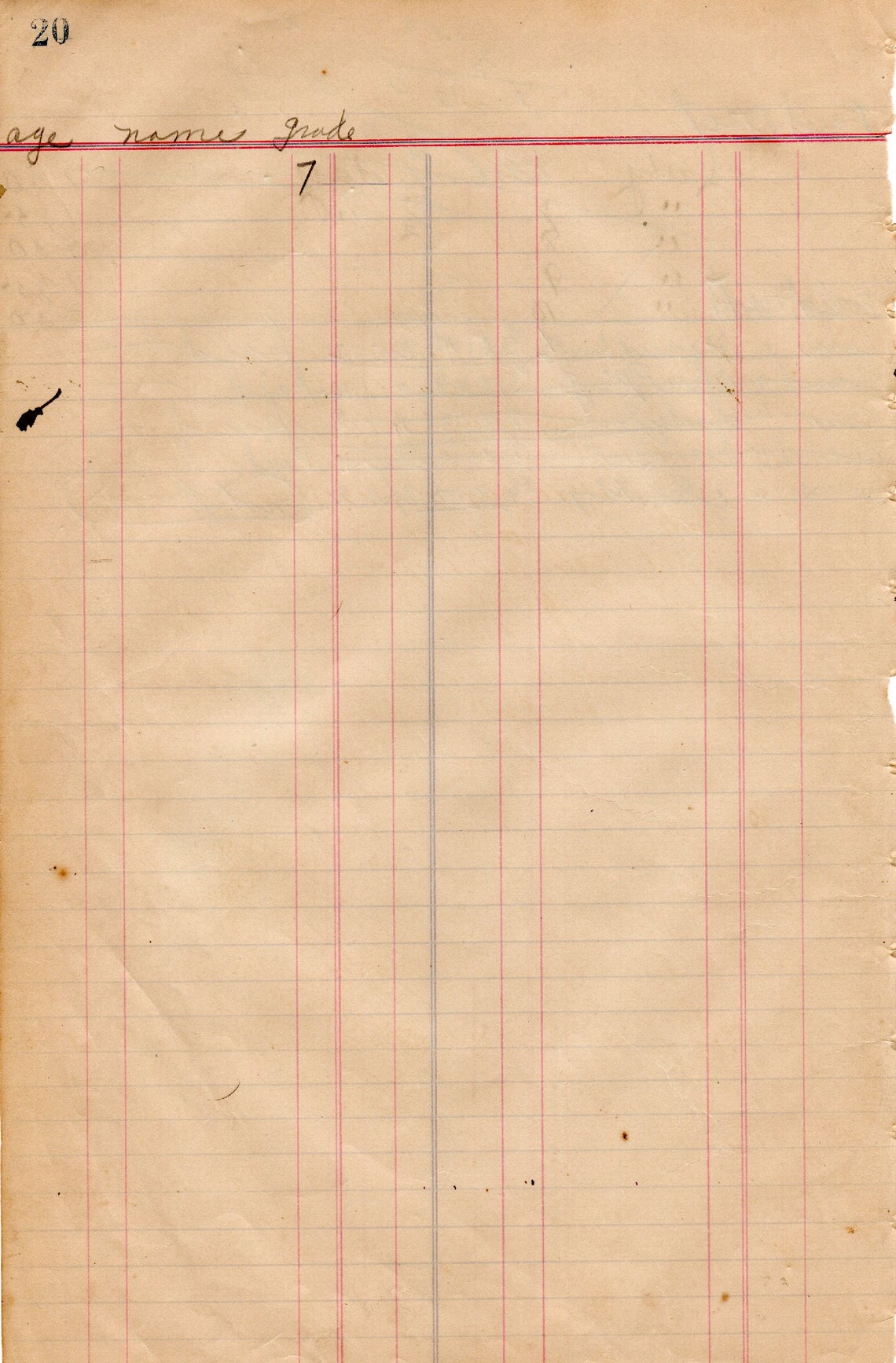 Antique Ledger Pages - Early 1900's Kit 1 / 18 Pages / Digital Kit - Etsy