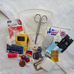 Vintage Sewing Notions/supplies in Old Tins - Etsy