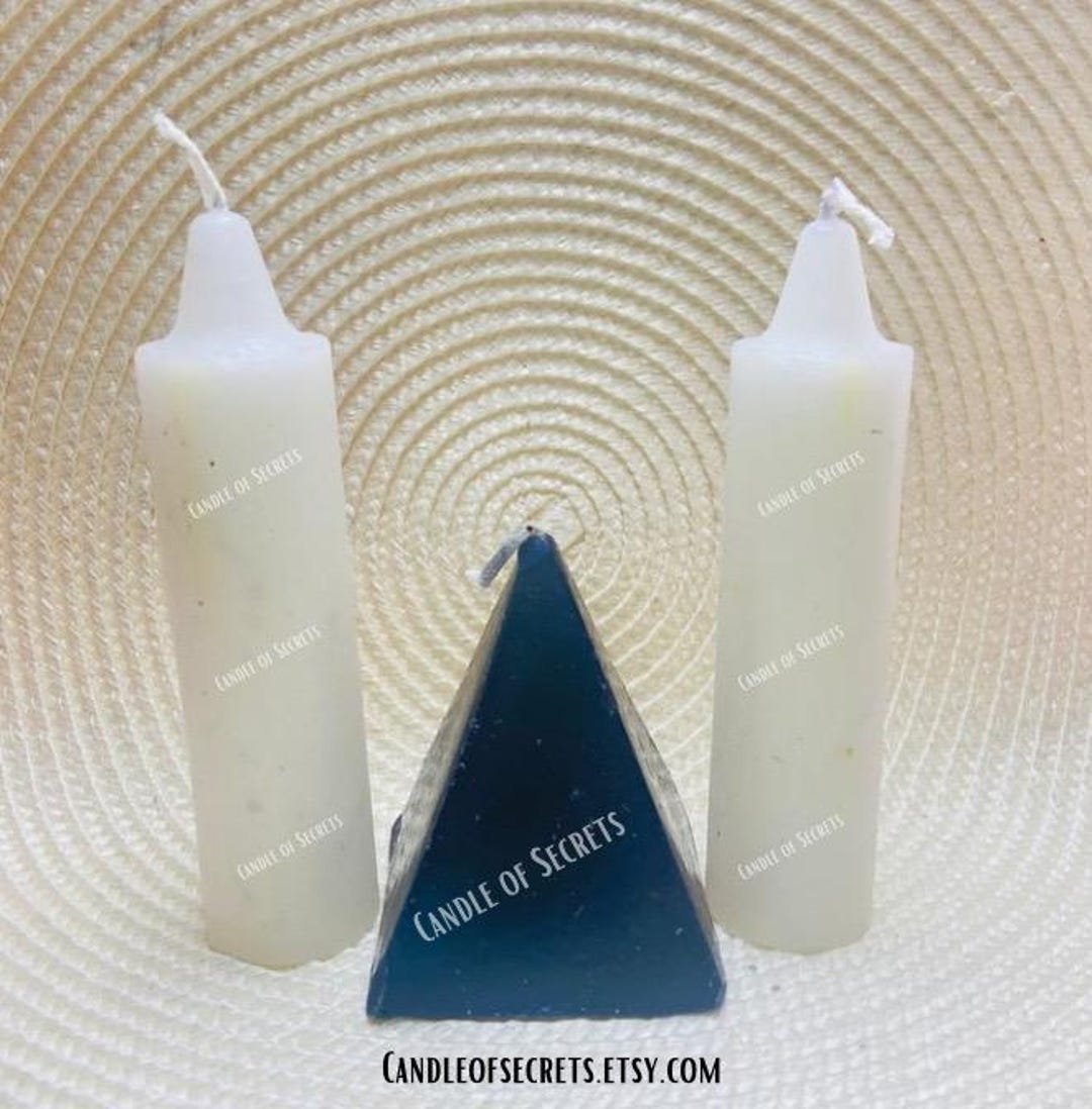 Remove Bad Enery & Witchcraft, Cleansing Pyramid Candle, Figure Candle ...