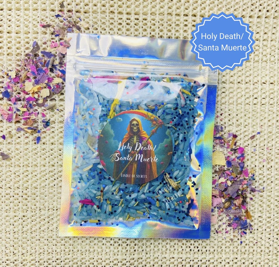 Holy Death Protecion Rice, Santa Muerte Arroz De Proteccion, Protection ...