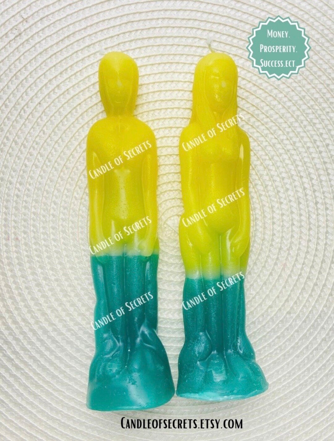 Fast Luck Figure Candle, Open Roads, Success, Prosperity, Buena Suerte ...